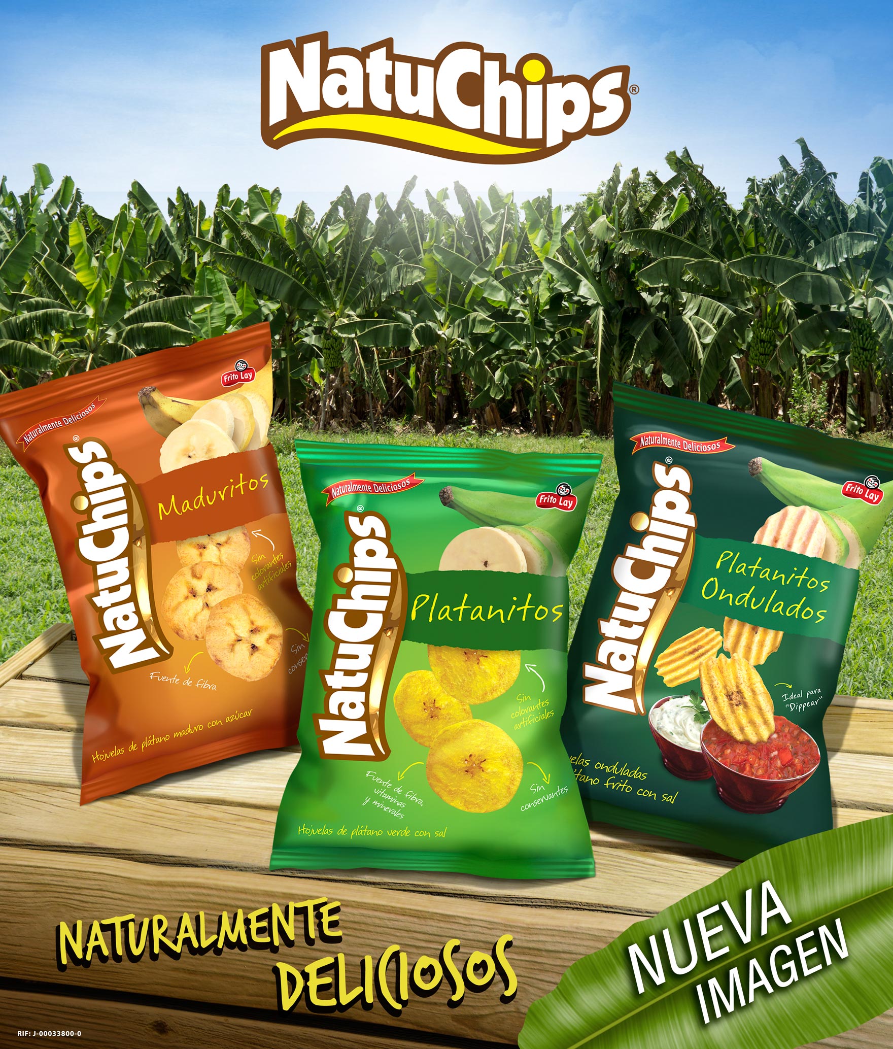 Natuchips revela su nueva imagen, con un look más tradicional y natural ...