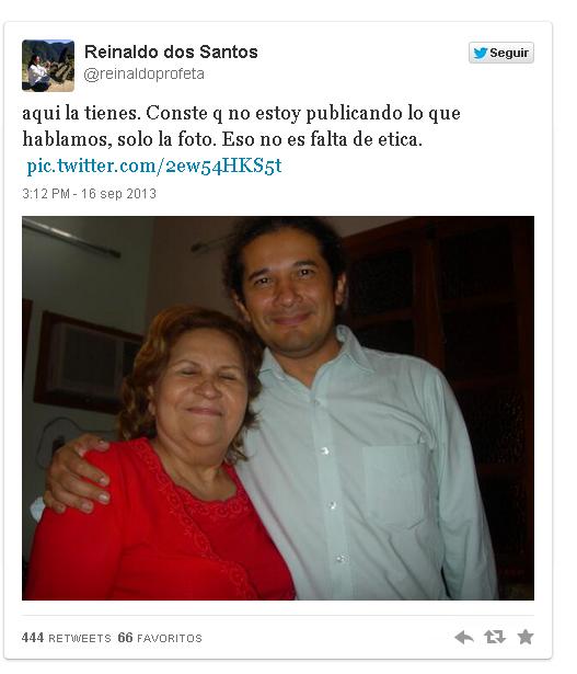 Reinaldo Dos Santos le responde a Diosdado Cabello (+Carta)