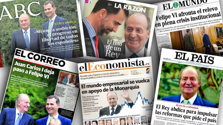 Juan Carlos Acaparó Las Portadas De Todos Los Diarios De España Fotos