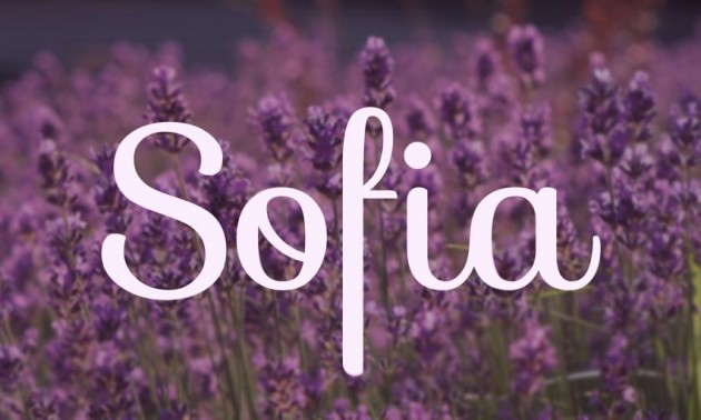 ¿Sabías que Sofía es el nombre de chica que más se usa en el mundo?