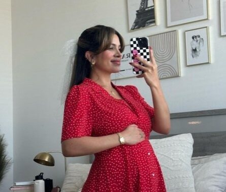 Carla Field celebra la llegada de su primer hijo