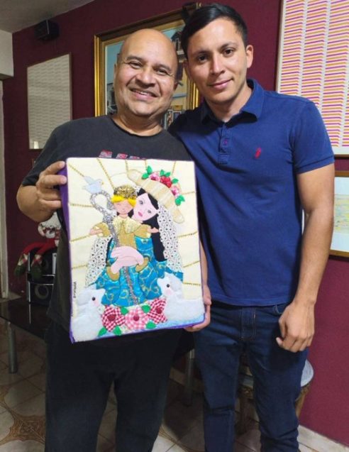 Periodistas Roland Carreño y Luis López envían primer mensaje al ser ...